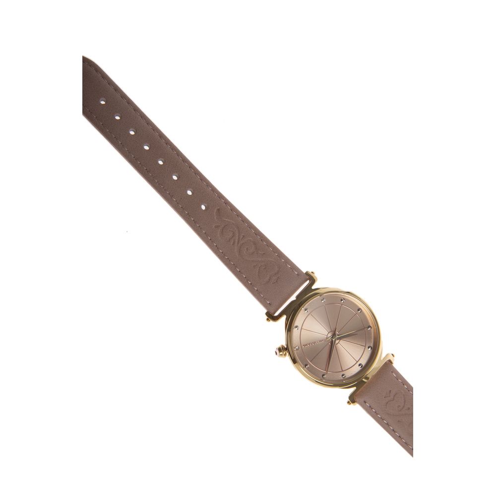 Relógio Analógico Feminino Coração Cigano Redondo Preto Rosé - Chilli Beans